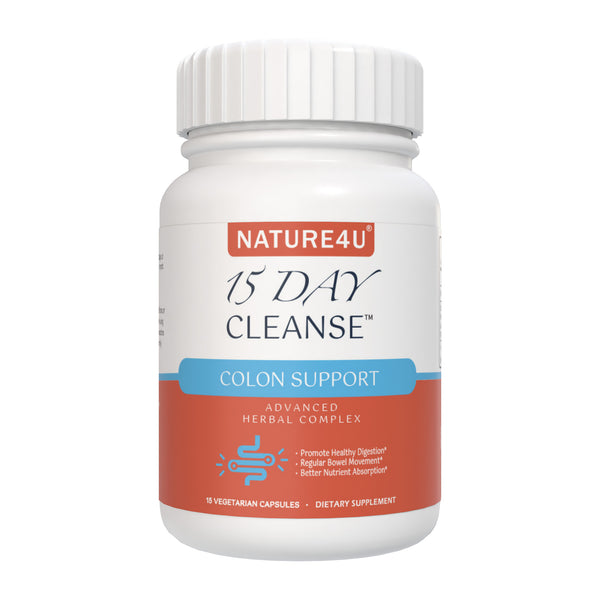 15 Day Cleanse Gut Support, Advanced Gentle Daily Colon Gut Cleanse ...